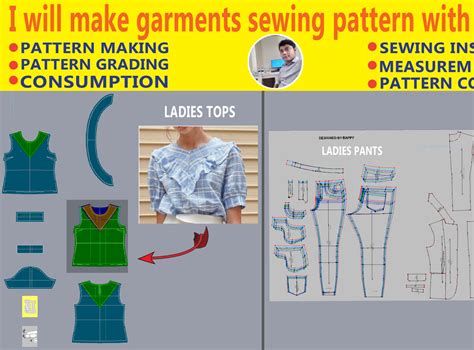 Dribbble I Will Be Your Sewing Pattern Maker Of Clothing Apparel Garments With Cad By Md