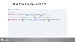 Aming Distribution Formal Protocols For Akka Typed PPT