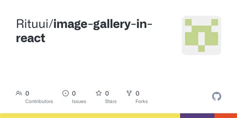 GitHub Rituui Image Gallery In React