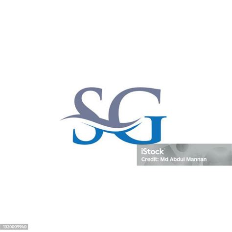 워터 웨이브 Sg 로고 벡터 비즈니스 및 회사 정체성을 위한 Swoosh 편지 Sg 로고 디자인 알파벳 G에 대한 스톡 벡터 아트 및 기타 이미지 Istock