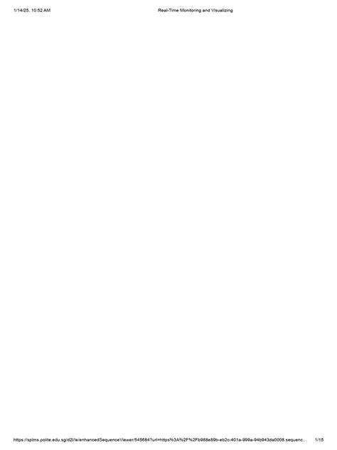 Unit 3 Real Time Monitoring And Visualizing Pdf Computer Network