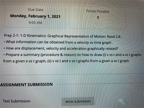 solved due date points possible monday february 1 2021
