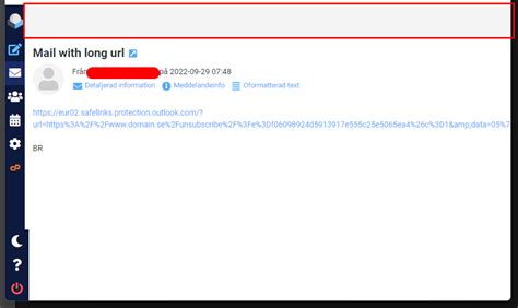 Toolbar For Mail Not Accessible If Mail Body Is Too Wide · Issue 8731