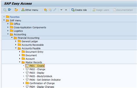 Sap Fi Create Vendor Master Data