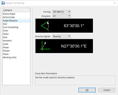 OpenRoads OpenSite How To Change Horizontal Annotation Angle Readout Communities