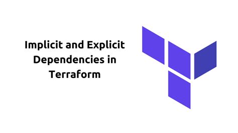 Implicit And Explicit Dependencies In Terraform