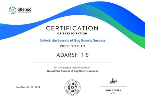 Adarsh T S On Linkedin Cybersecurity Bugbounty Ethicalhacking Infosec Webinar Learning