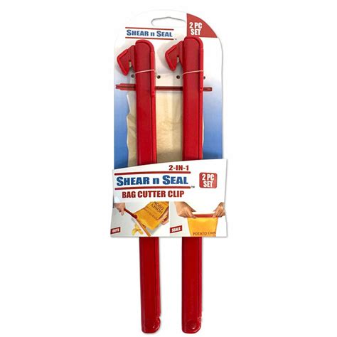 Shear N Seal Bag Cutter Clip 2 Ct Delivery Or Pickup Near Me Instacart