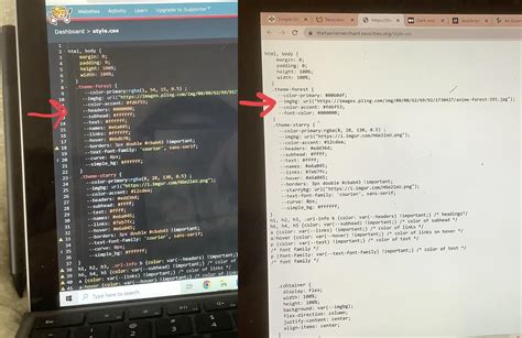 My Css Isnt Updating When I Either View My Website Or The Css A Chunk