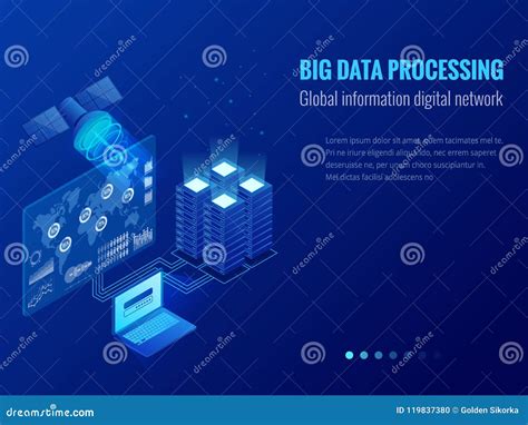Isometric Big Data Processing Global Information Digital Network
