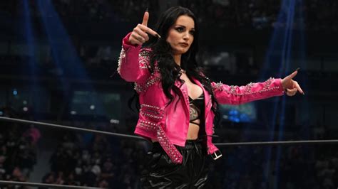 Saraya In Ring Update After Aew Womens Title Win Wrestletalk