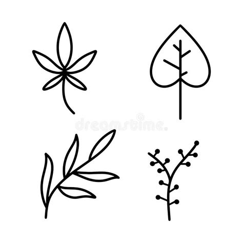 set of floral icon in flat design vector illustration stock vector illustration of pixel