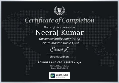 Neeraj Kumar On Linkedin Im Happy To Share That Ive Obtained A New