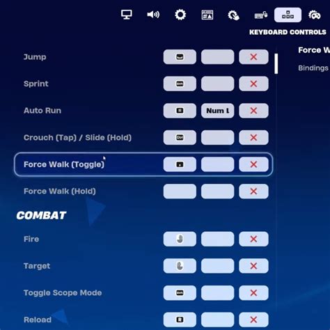 How To Disable Force Walk In Fortnite