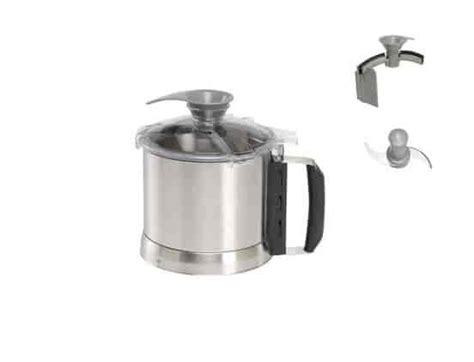 Robot Coupe 27323 Blixer 7 Bowl Fine Serrated Blade Lid And Arm Set