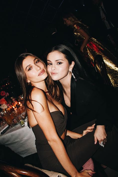 Hailey Bieber And Selena Gomez At A Photoshoot 10 15 2022 Hawtcelebs