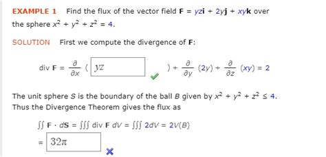 example 1 find the flux of the vector field f yzi 2yj xyk over the