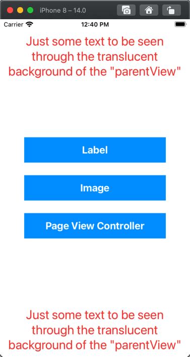 Ios How To Add A Responsive Uipageviewcontroller Inside An Uistackview Programmatically