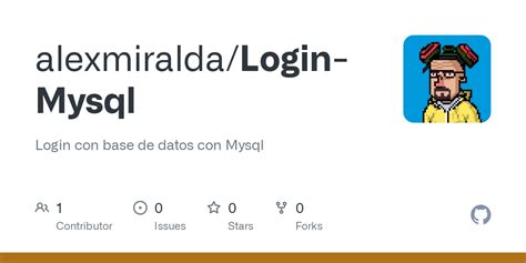 Github Alexmiralda Login Mysql Login Con Base De Datos Con Mysql