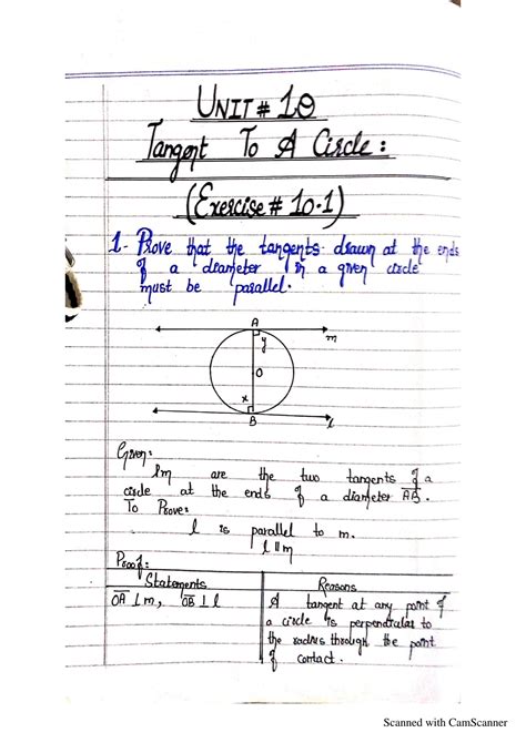 Solution 10th Class Unit 10 Exercise 101 Q 1 2 3 Exercise 102