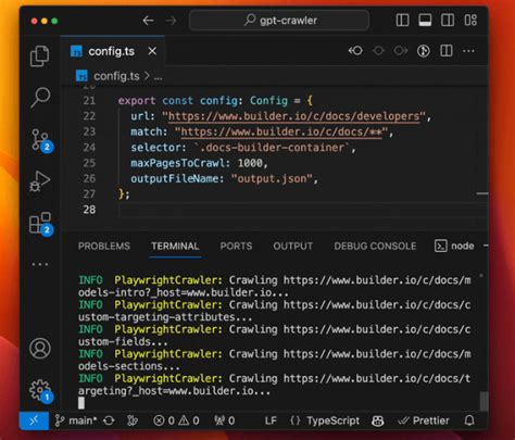 💻crawl A Site To Generate Knowledge Files To Create Your Own Custom Gpt