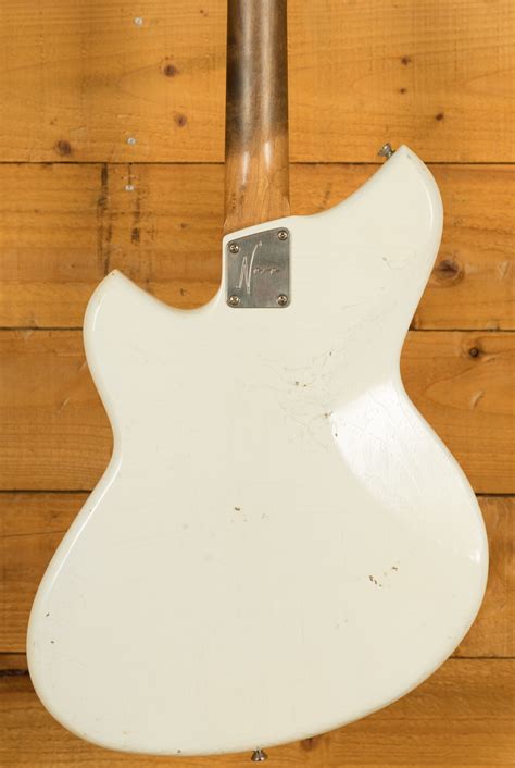 Novo Nucleus Serus J Olympic White Tortoise Shell Pickguard