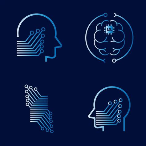 Premium Vector Artificial Intelligent Icons Set Vector Ui Elements Ai