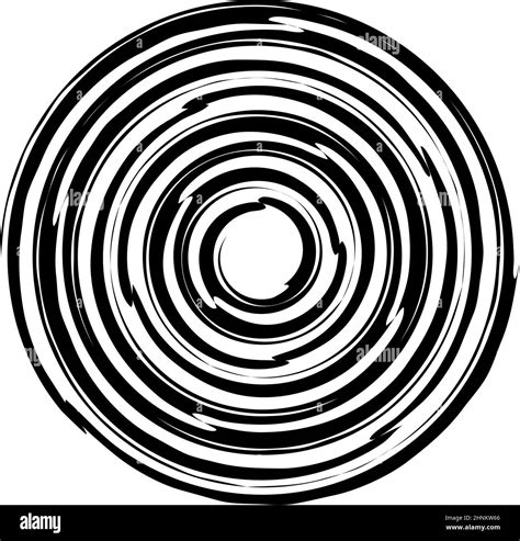 Abstract Circular Radiating Design Element Vector Stock Vector Illustration Clip Art