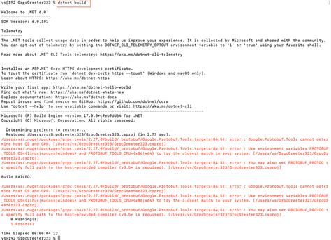 On M1 Machine Build 5 0 3 1 Grpc Project Show An Error Google