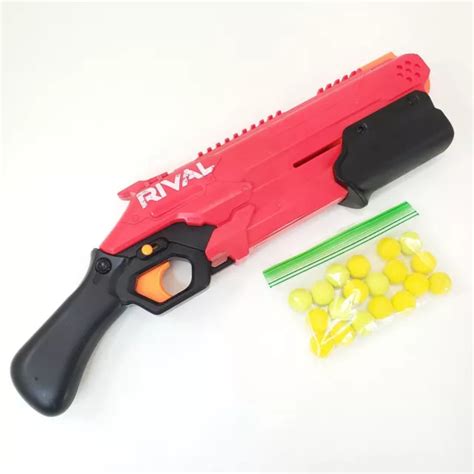 Nerf Rival Takedown Xx 800 Blaster Gun Pump Action Plus 19 Balls Eur 25