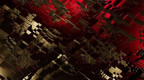 Space With Wave Distortions And Square Shapes Design Distortion Waves