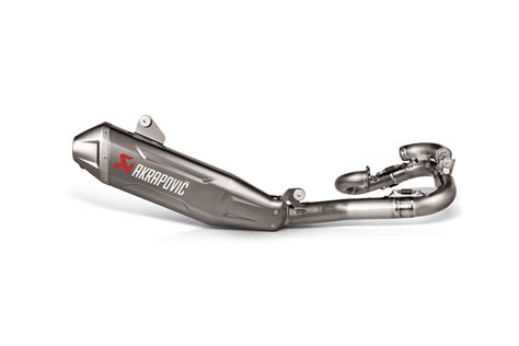 Akrapovic S Y4met16 Fdhlta Titanium Full Exhaust System Yamaha Wr450f