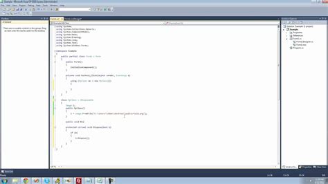 C Beginners Tutorial 198 Idisposable Pt 2 Youtube