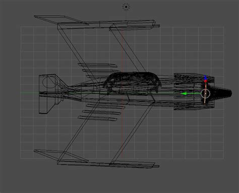 Blender 古老太空战斗机3d模型素材资源免费下载 Blender3d模型库