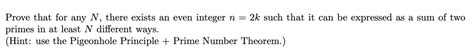 prove that for any n ﻿there exists an ﻿even integer