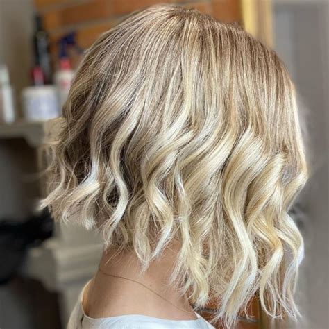 Medium Layered Angled Bob Hairstyles