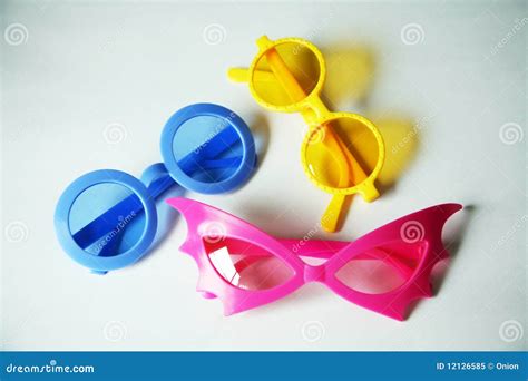 Fun Sunglasses Stock Image Image Of Group Stylish Adorable 12126585