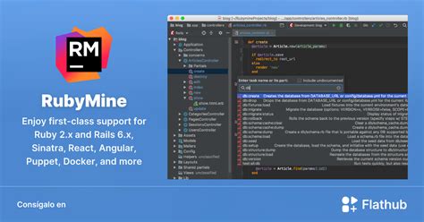 Instalar Rubymine En Linux Flathub
