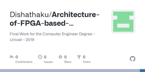 Github Dishathaku Architecture Of Fpga Based Systems For Digital Image Processing Final Work