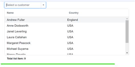 combobox popup height does not take footer content when using e multi