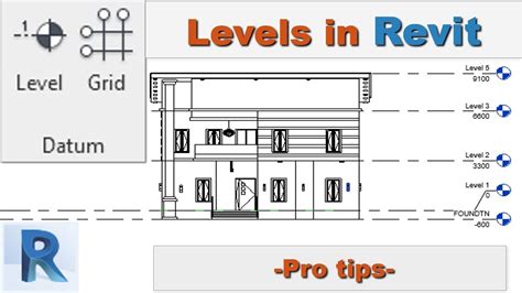 Levels In Revit Youtube