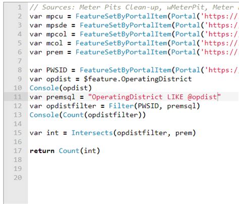 Solved Arcade Expression To Count Points Intersecting Mul Esri