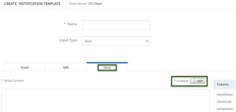 Create A Notification Template Old Opsramp Documentation