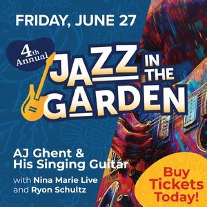 Aj Ghent And His Singing Guitar Huntsville Tickets Drake State