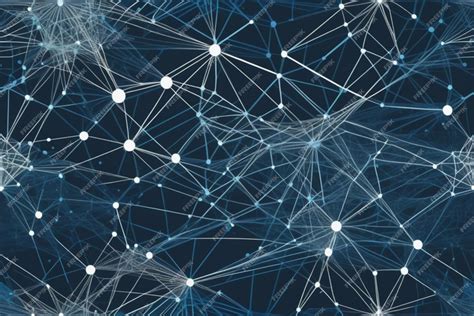 Premium Ai Image Neural Network Seamless Pattern Neural Network Of Nodes And Connections