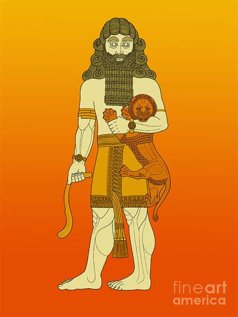 Gilgamesh King Of Uruk Photograph By Photo Researchers Fine Art America