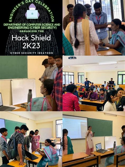 Dr Ignisha Rajathi On Linkedin Skcet Cse Cyber Security Hack Shield
