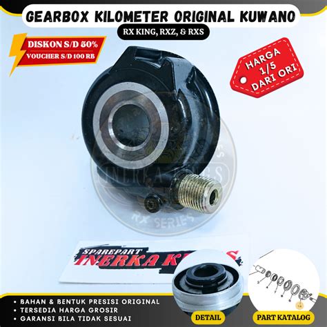 Jual Gearbox Gear Gir Box Speedometer Km Rx King Ckd Lokal Merek Kic Kuwano Shopee Indonesia