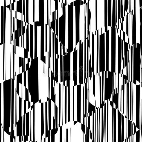 Random Chaotic Lines Abstract Geometric Pattern Stock Vector Illustration Of Distorted