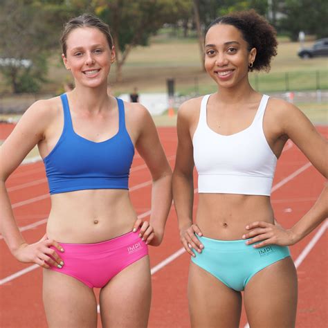 Girls Track And Field Racing Briefs Hot Pink Impi Sportswear
